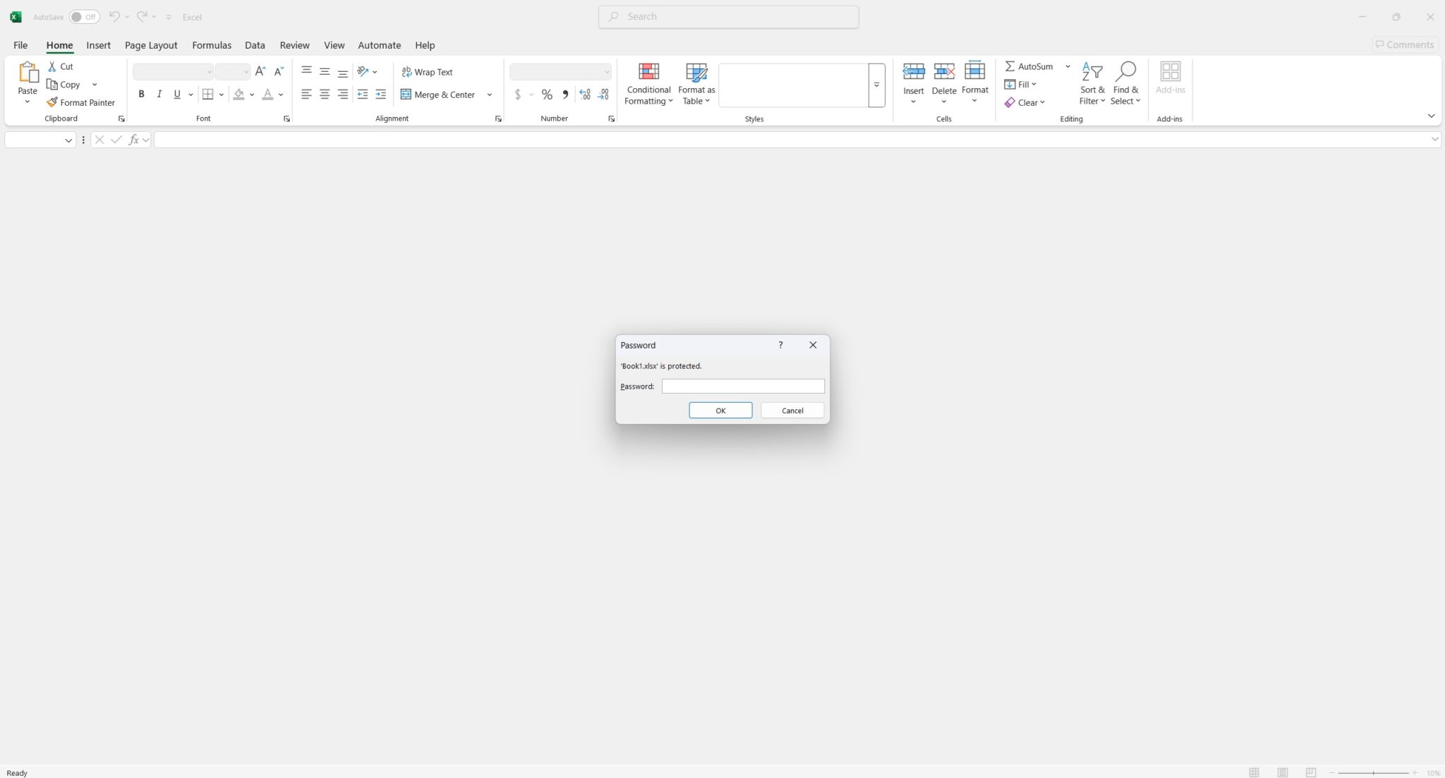 How To Remove Password From Excel File